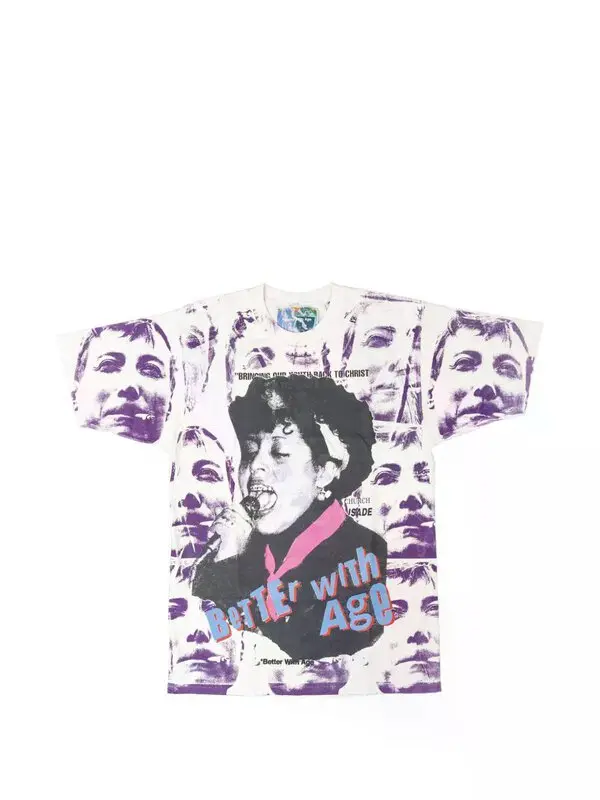 BETTER WITH AGE Sweet Nothing Photo-print T-shirt