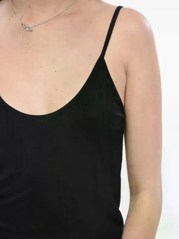 Khaite Ribbed Raw-cut Tank Top