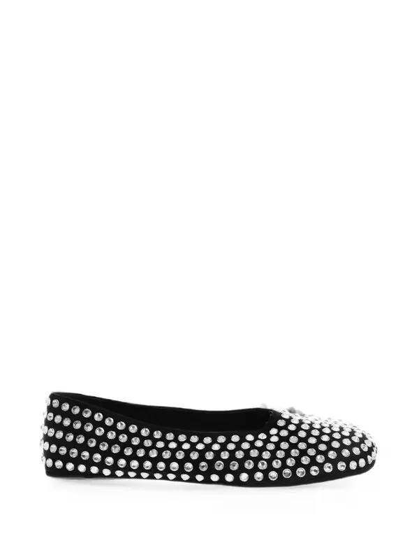 Dsquared2 Icon Jewel-embellished Ballet Flats