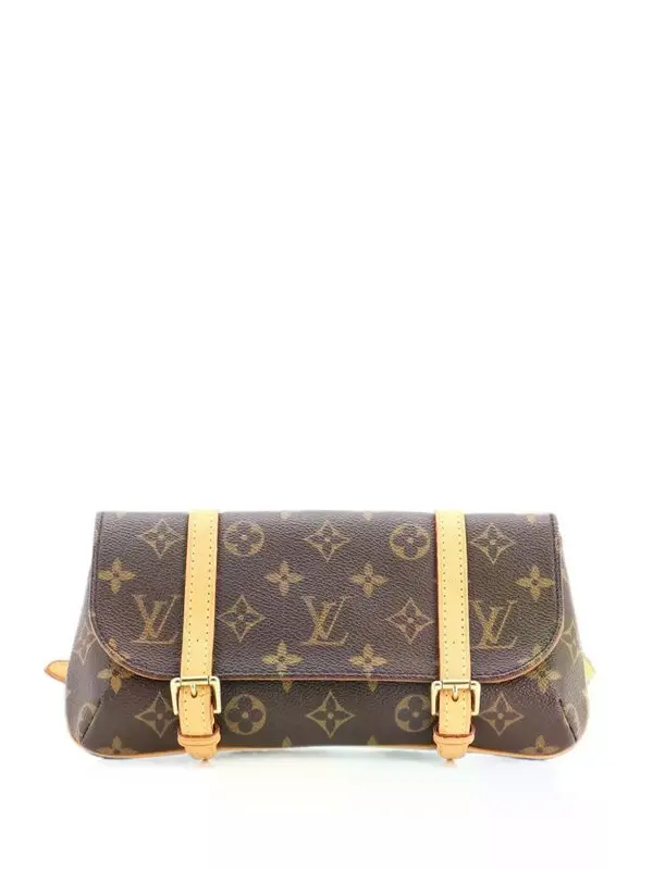 LOUIS VUITTON Marelle Waist Bag Monogram Canvas Belt Bag - Brown