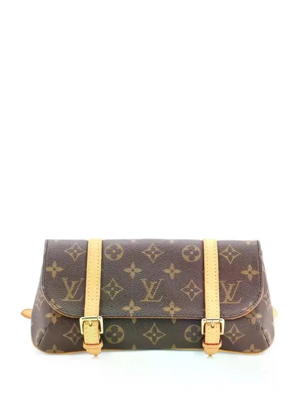 LOUIS VUITTON Marelle Waist Bag Monogram Canvas Belt Bag - Brown