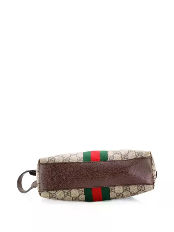Gucci Ophidia Dome Gg Coated Canvas Small Shoulder Bag