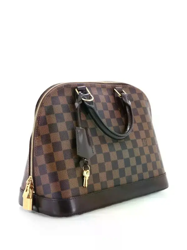 LOUIS VUITTON Alma Handbag Damier Pm Satchel