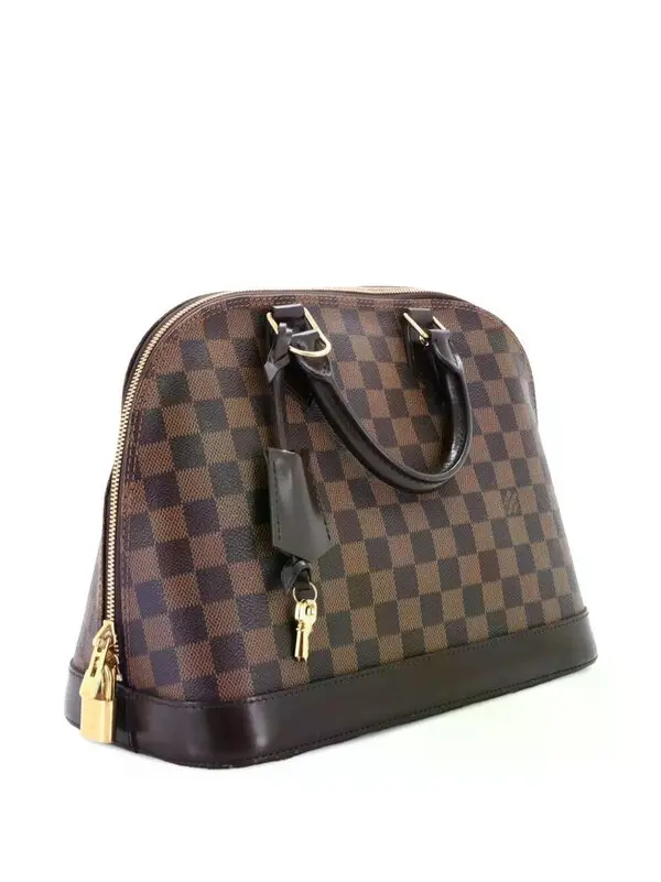 LOUIS VUITTON Alma Handbag Damier Pm Satchel
