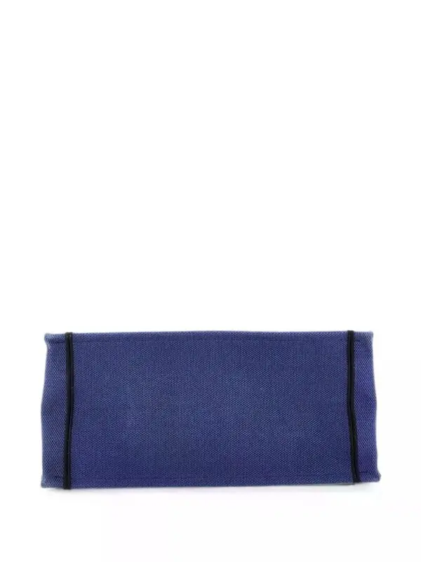 Dior Book Embroidered Raffia Medium Tote Bag