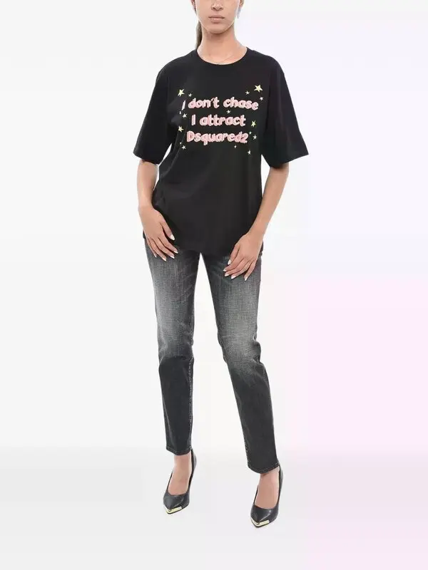 Dsquared2 Logo Print Jersey T-shirt