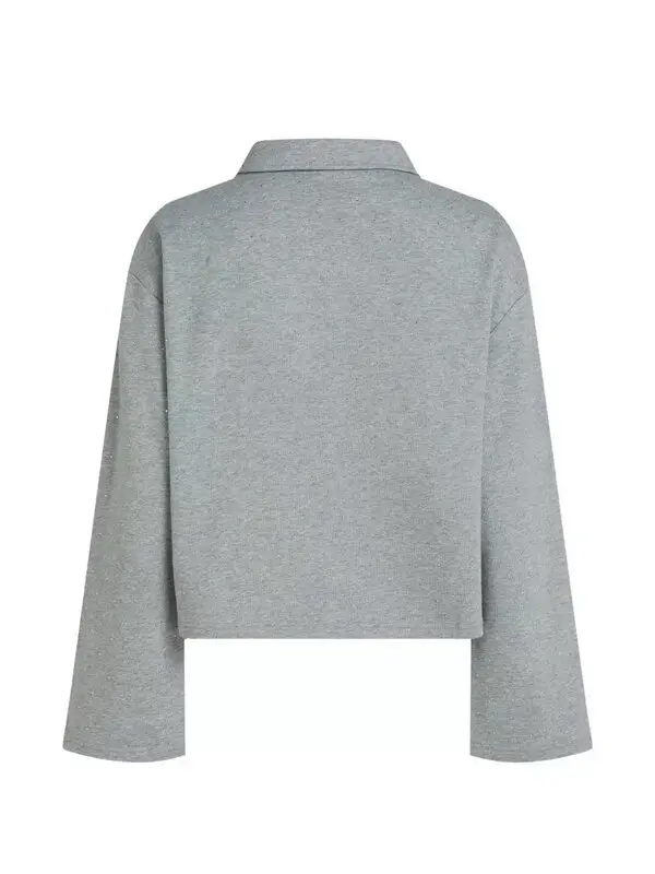 Karl Lagerfeld Rhinestone Loungewear Sweatshirt