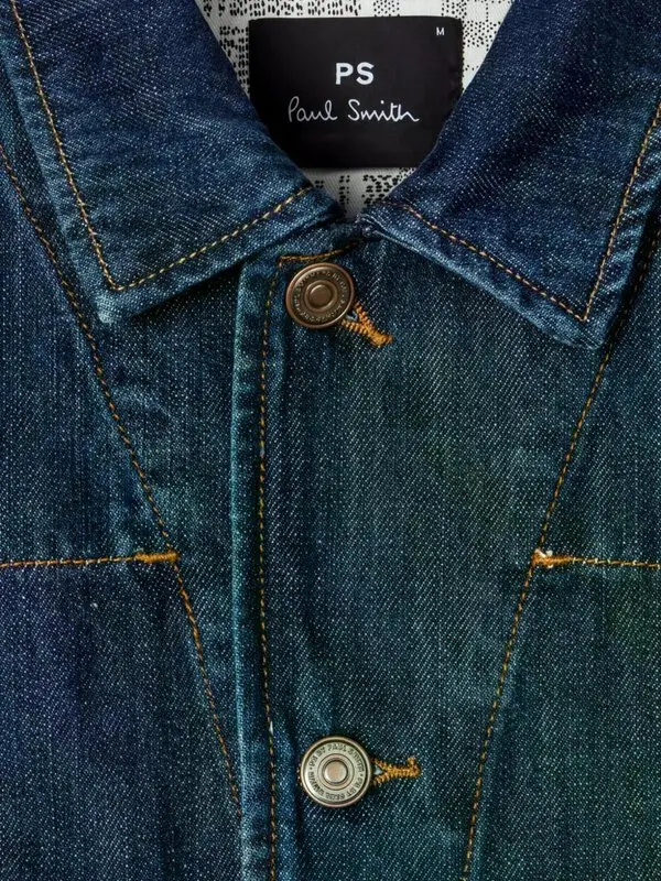 Paul Smith Contrast-stitch Denim Jacket