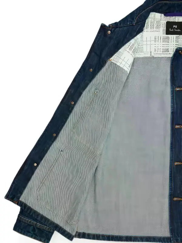 Paul Smith Contrast-stitch Denim Jacket