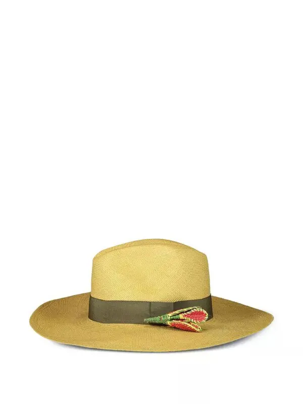 AMOR Y MEZCAL Meadown Wide-brim Hat - Neutrals