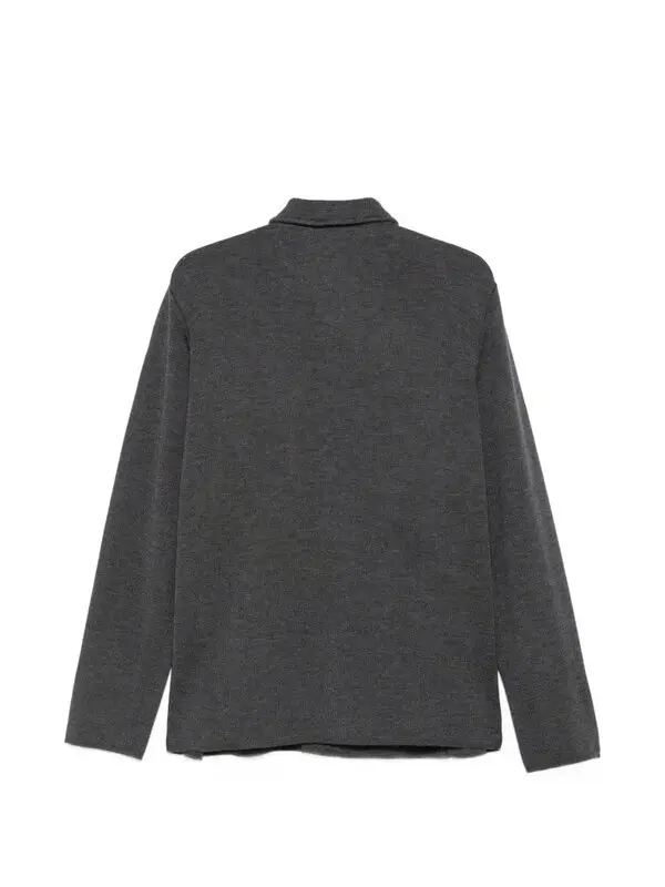 LARDINI Flap-pocket Button-up Cardigan