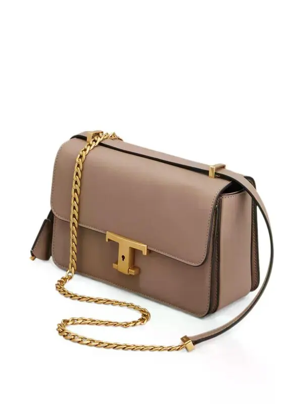 TOD'S T Timeless Flap Bag In Leather Mini
