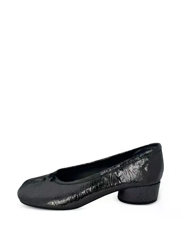 MAISON MARGIELA Tabi Block Heel Pumps - Black