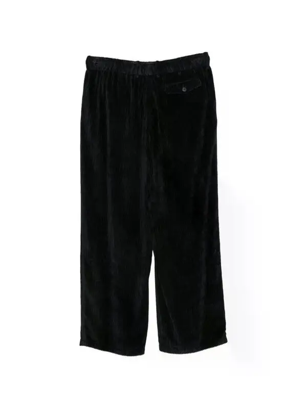 Giorgio Armani Pleated Corduroy Trousers