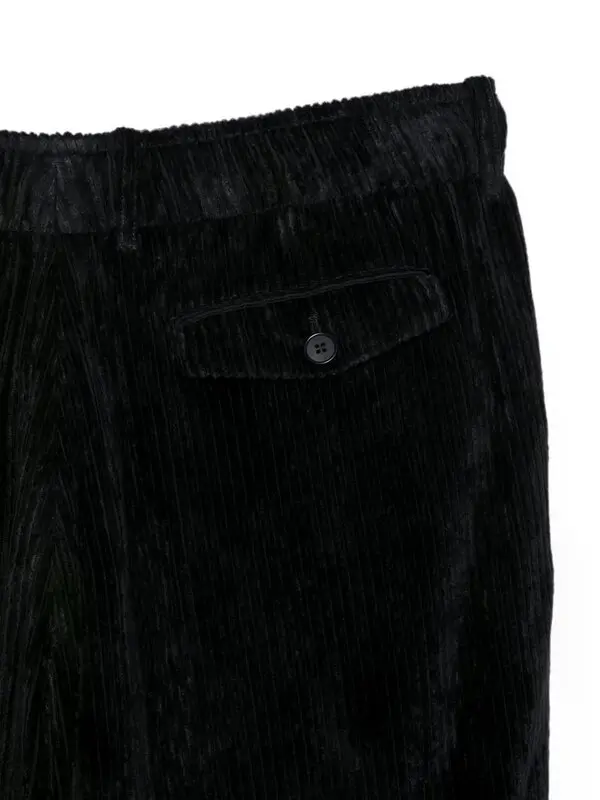 Giorgio Armani Pleated Corduroy Trousers