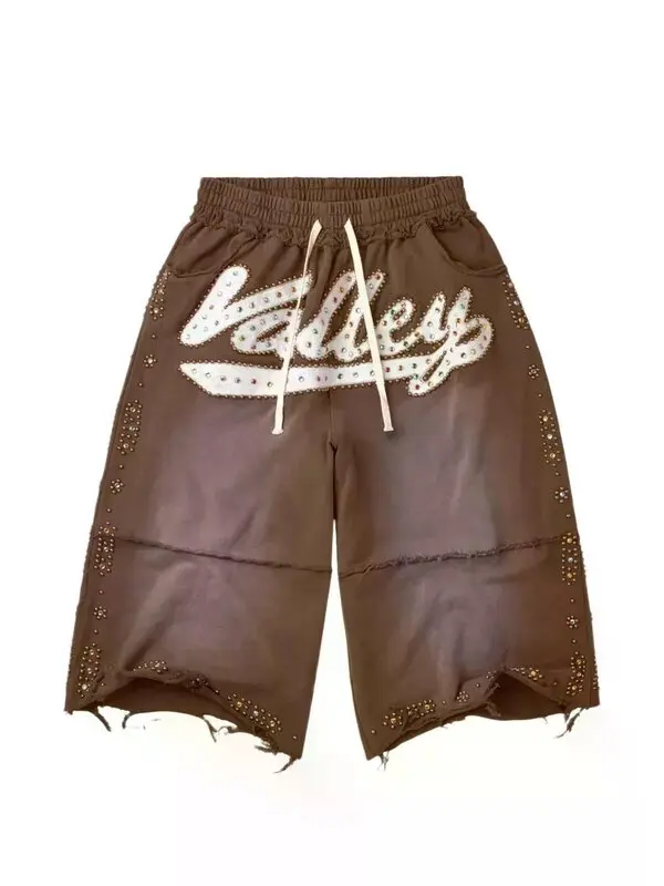 VALE FOREVER Skittle Rhinestone-embellished Shorts