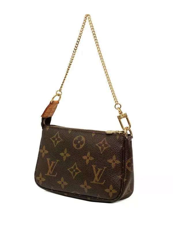 LOUIS VUITTON 2014 Monogram Mini Pochette Accessoires Handbag