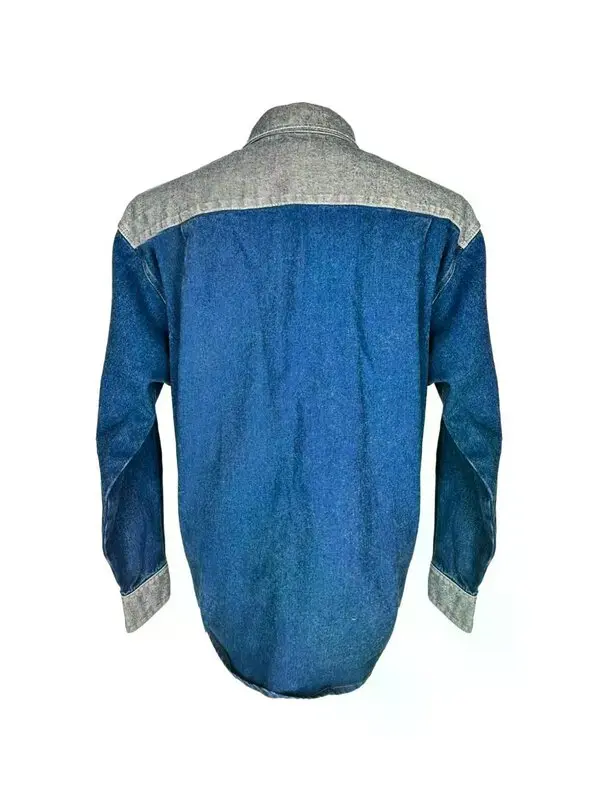 Marni Two-tone Denim Shirt