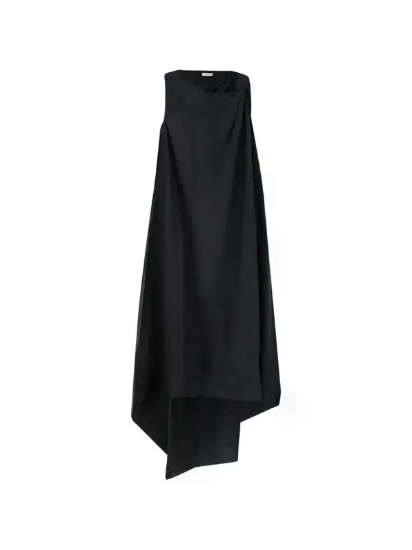 LAMRONS Sleeveless Asymmetric Dress