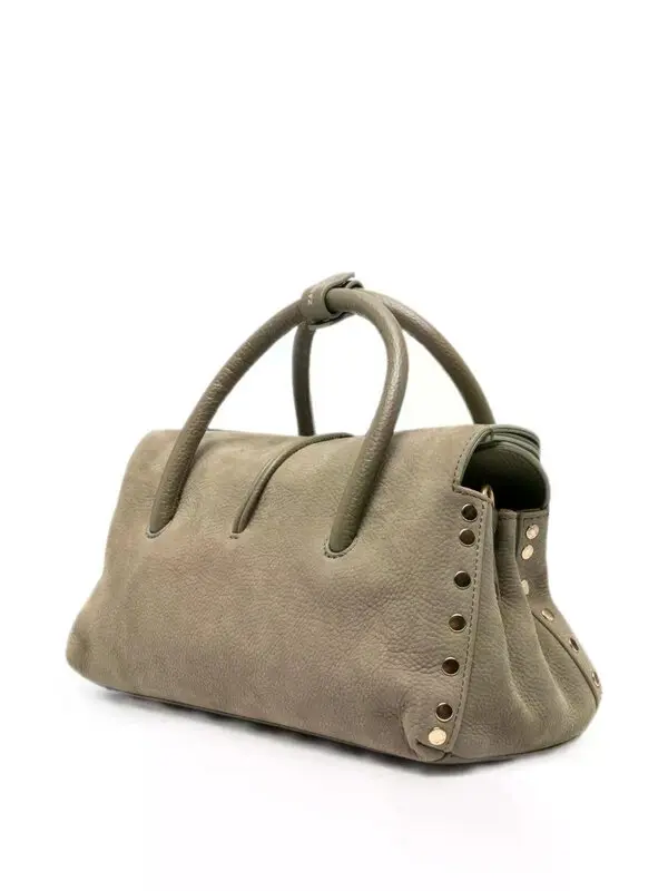 ZANELLATO Small Dotta Nubuck-leather Tote Bag