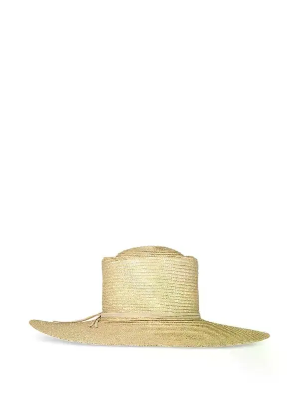 Eleventy Wide-brim Straw Sun Hat - Neutrals