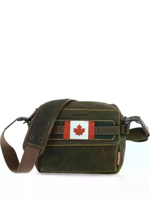 Dsquared2 Flag Logo-patch Shoulder Bag