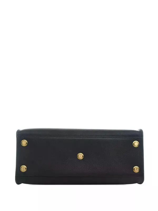 LOUIS VUITTON Monogram Side Mm Satchel - Black