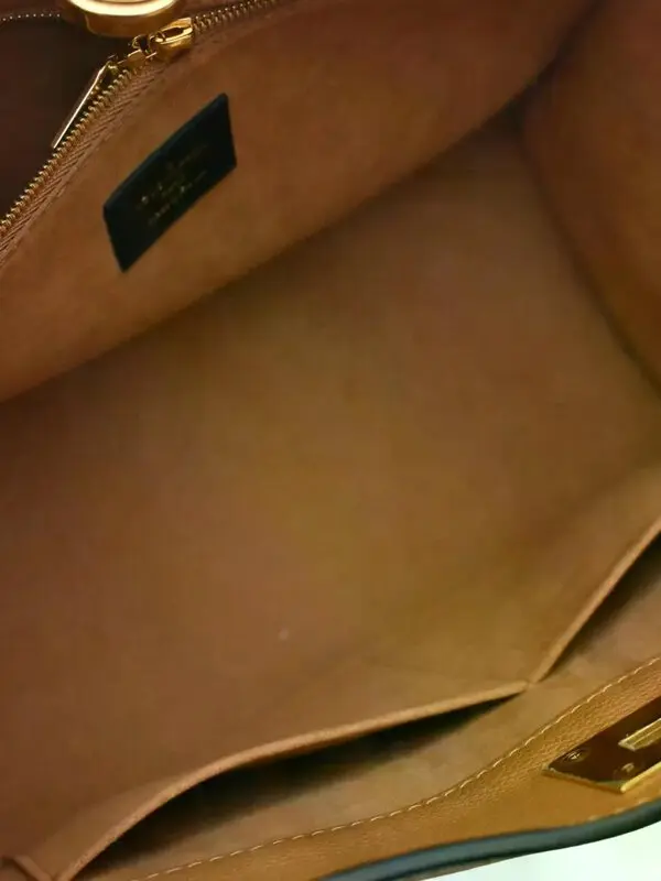 LOUIS VUITTON Monogram Side Mm Satchel - Black
