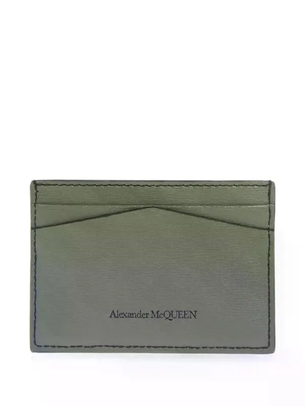Alexander McQueen Skull Studded Card Holder