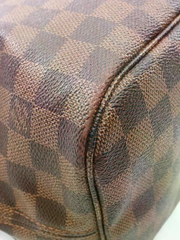LOUIS VUITTON 2014 Mm Neverfull Damier Ebene Tote Bag