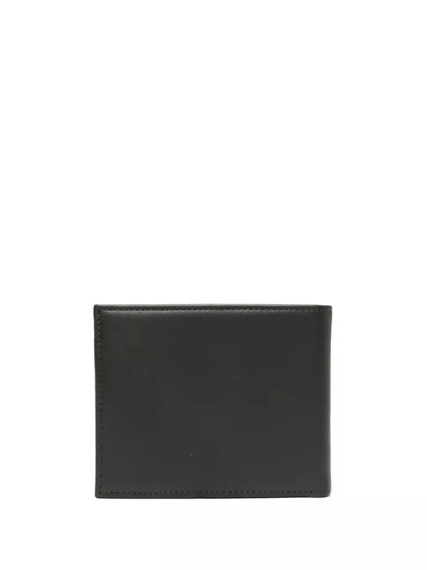 Just Cavalli Logo-lettering Bi-fold Leather Wallet
