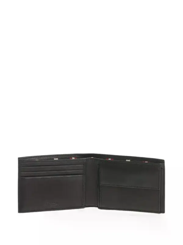 Bally Contrast-band Leather Wallet