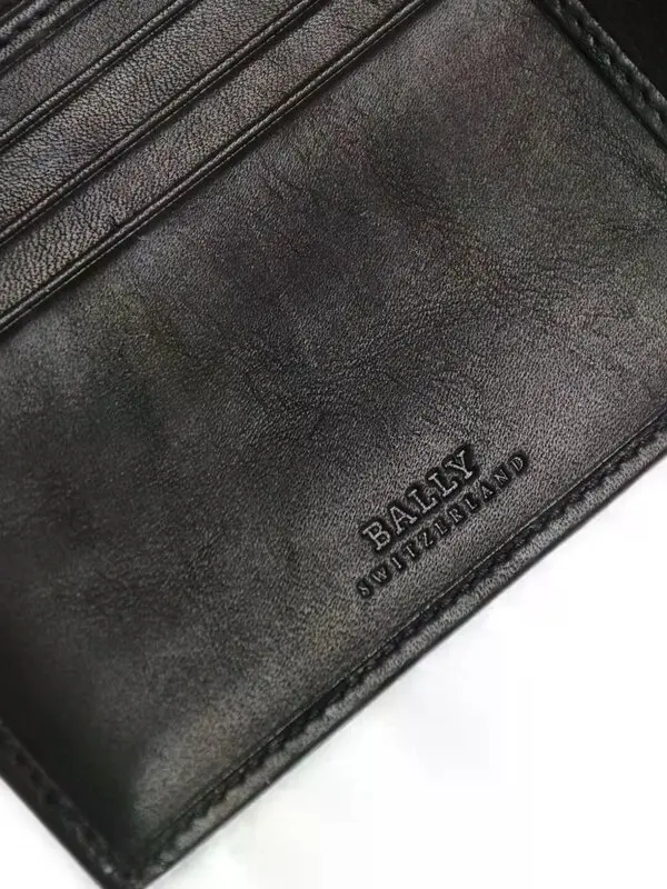 Bally Contrast-band Leather Wallet