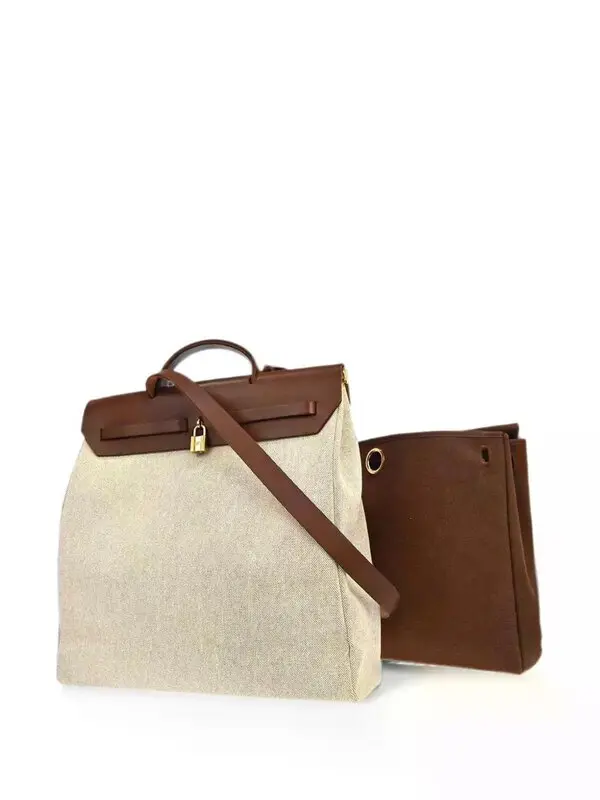 Hermès 2001 Mm Herbag Satchel Bag