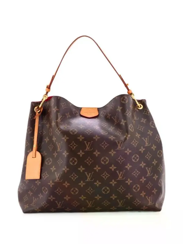 LOUIS VUITTON Monogram Canvas Mm Hobo Bag