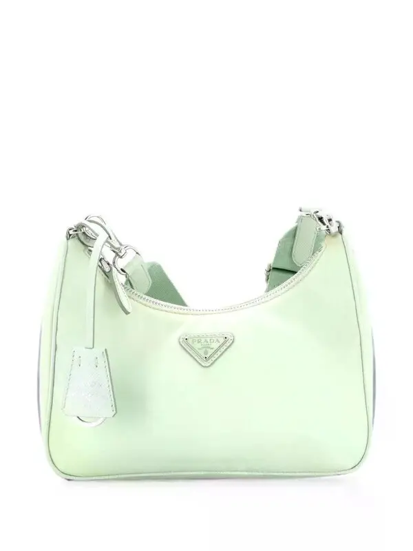 Prada Re-edition 2005 Shoulder Bag Tessuto - Green