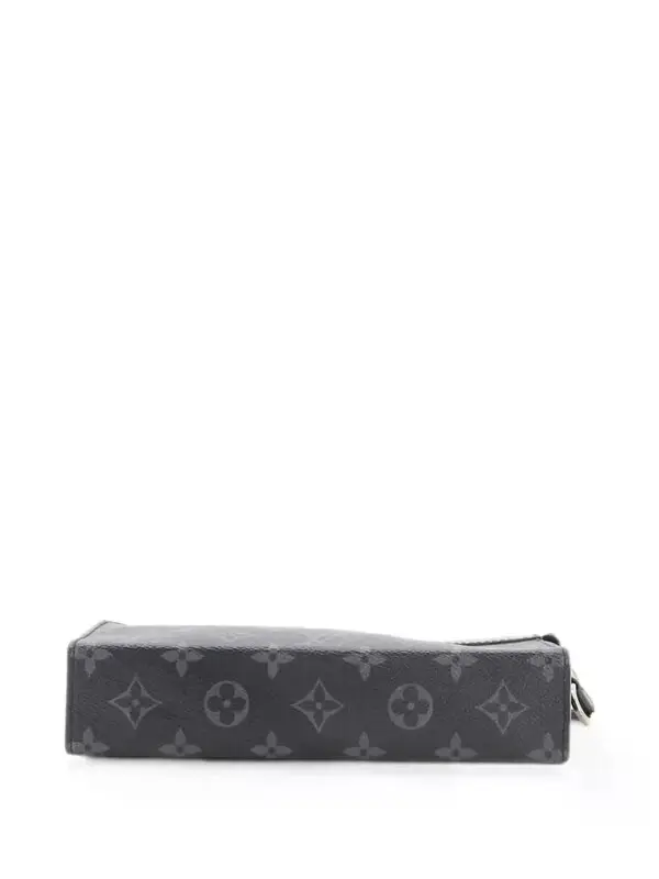 LOUIS VUITTON Gaston Wearable Wallet Monogram Eclipse Canvas Crossbody Bag