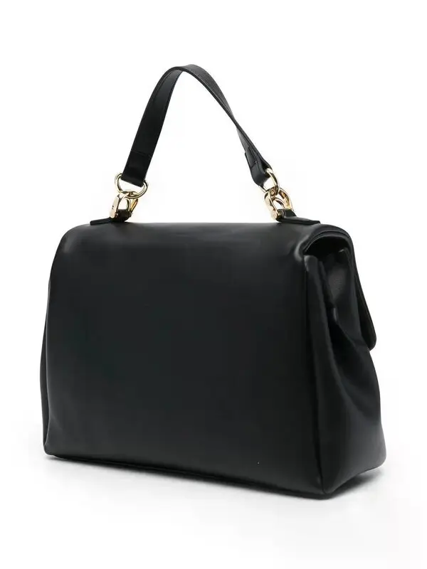 Moschino Tote Bag With Logo Plaque
