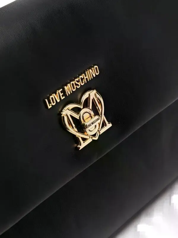 Moschino Tote Bag With Logo Plaque