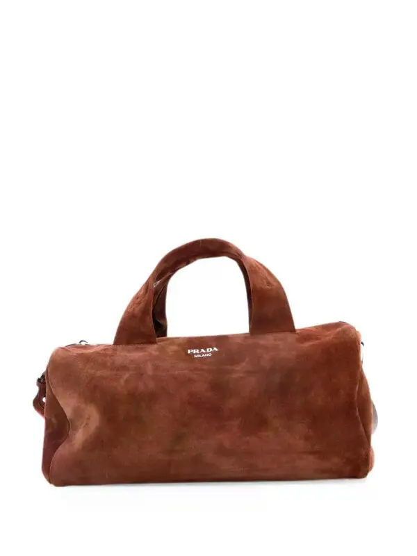 Prada Suede Small Travel Bag
