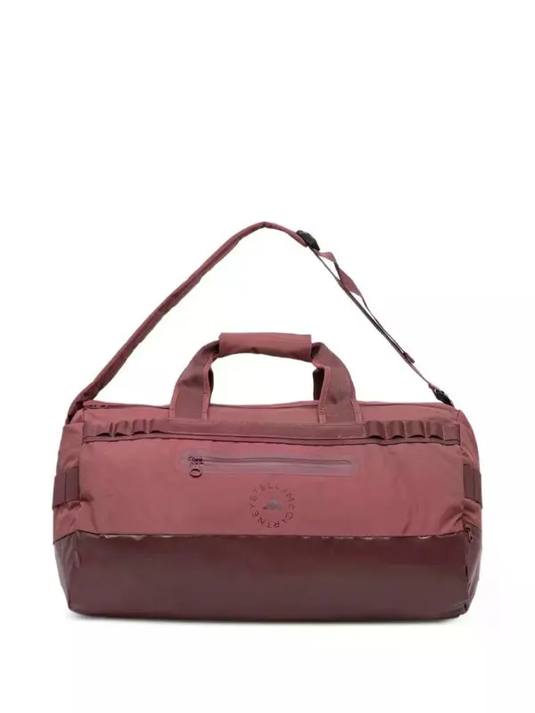 Adidas By Stella McCartney Panelled Logo Print Duffle Bag