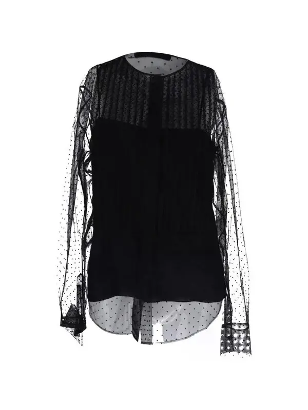 Dior Mesh Silk Blouse