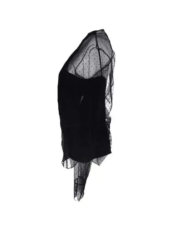 Dior Mesh Silk Blouse