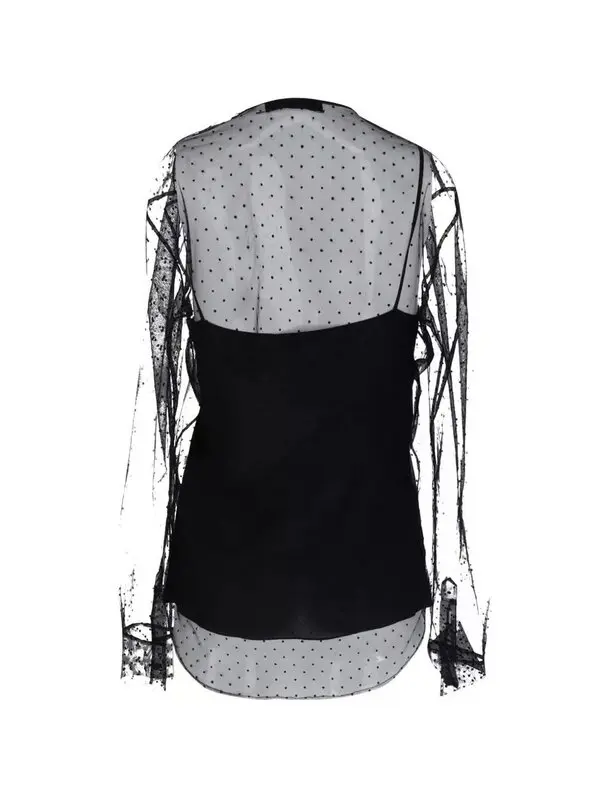 Dior Mesh Silk Blouse
