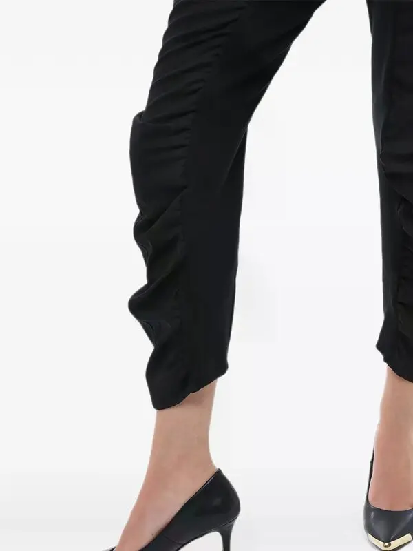 Stella McCartney Ruched Detail Wool Trousers
