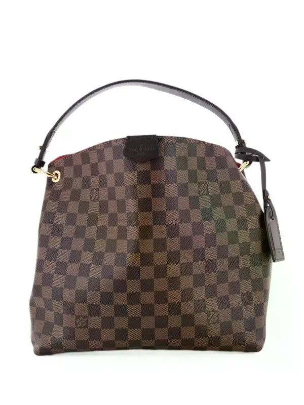 LOUIS VUITTON Damier Pm Hobo Bag