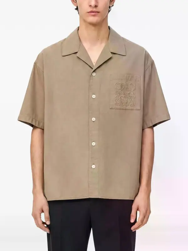 Loewe Short-sleeve Shirt In Cotton