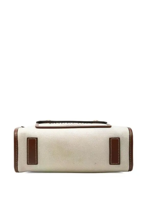 Burberry 2000-2017 Mini Canvas Freya Tote Satchel