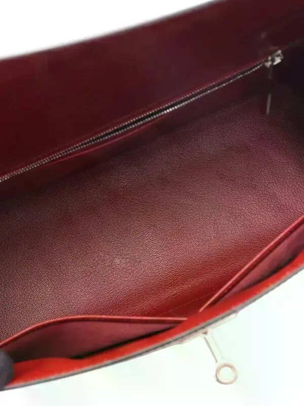 Hermès 2001 Box Calf Kelly Sellier 32 - Red