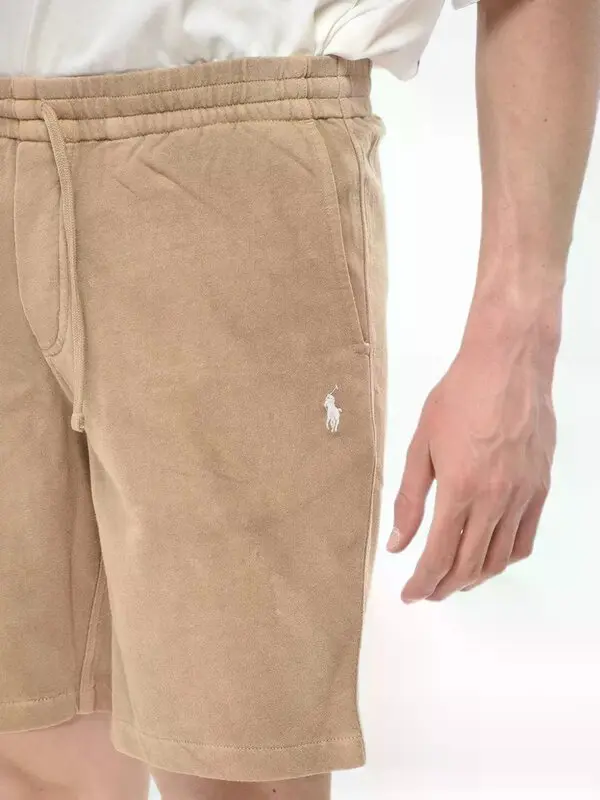 Polo Ralph Lauren Logo Embroidered Drawstring Shorts